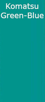 KOMATSU SPRAY PAINT - GREEN-BLUE 11 OZ | eBay