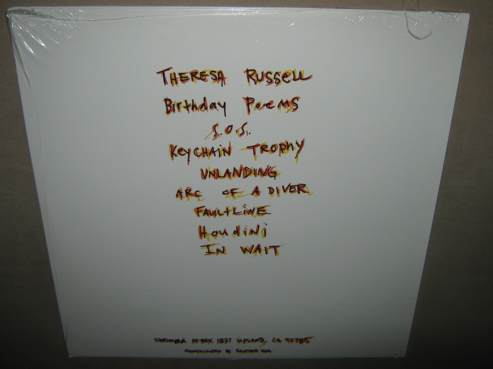 DENNIS CALLACI A Bed Of Light SEALED New Vinyl LP +Mp3Download 2016 ...