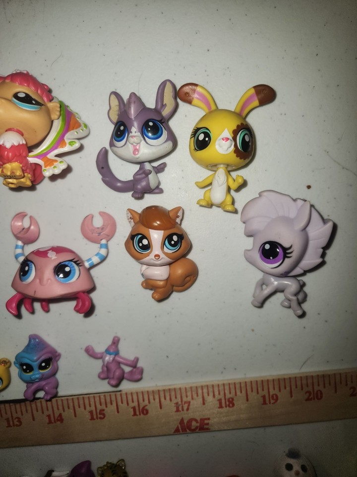Mixed Lot of Littlest Pet Shop LPS Pets Various Styles & KO Toy Figures ...