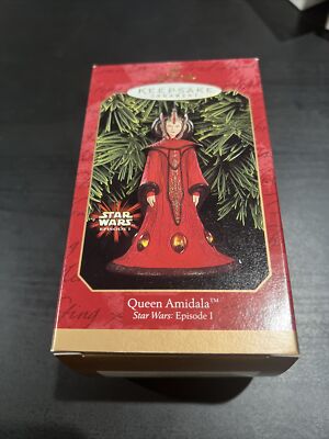 1999 Hallmark Keepsake Ornament Star Wars Queen Amidala | eBay