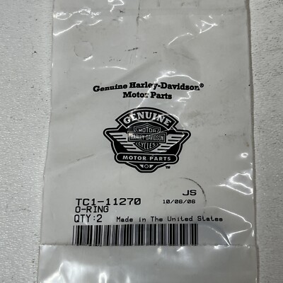 2 NOS Harley Davidson Rocker Arm Support O-Rings OEM 11270 “TCI-11270 ...