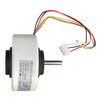 MINI SPLIT EVAPORATOR FAN MOTOR WHITE 16W 5/16 " SHAFT DIAM. 220V-50 ...