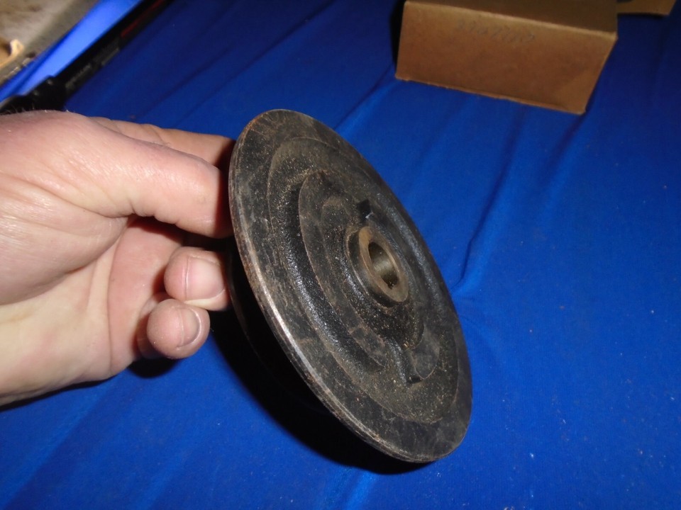 nos gm generator pulley heavy duty 1958,1959,1956,1960 impala corvette ...