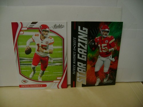 PATRICK MAHOMES 2021 LOT PANINI ABSOLUTE #1 PANINI ABSOLUTE STAR GAZING ...