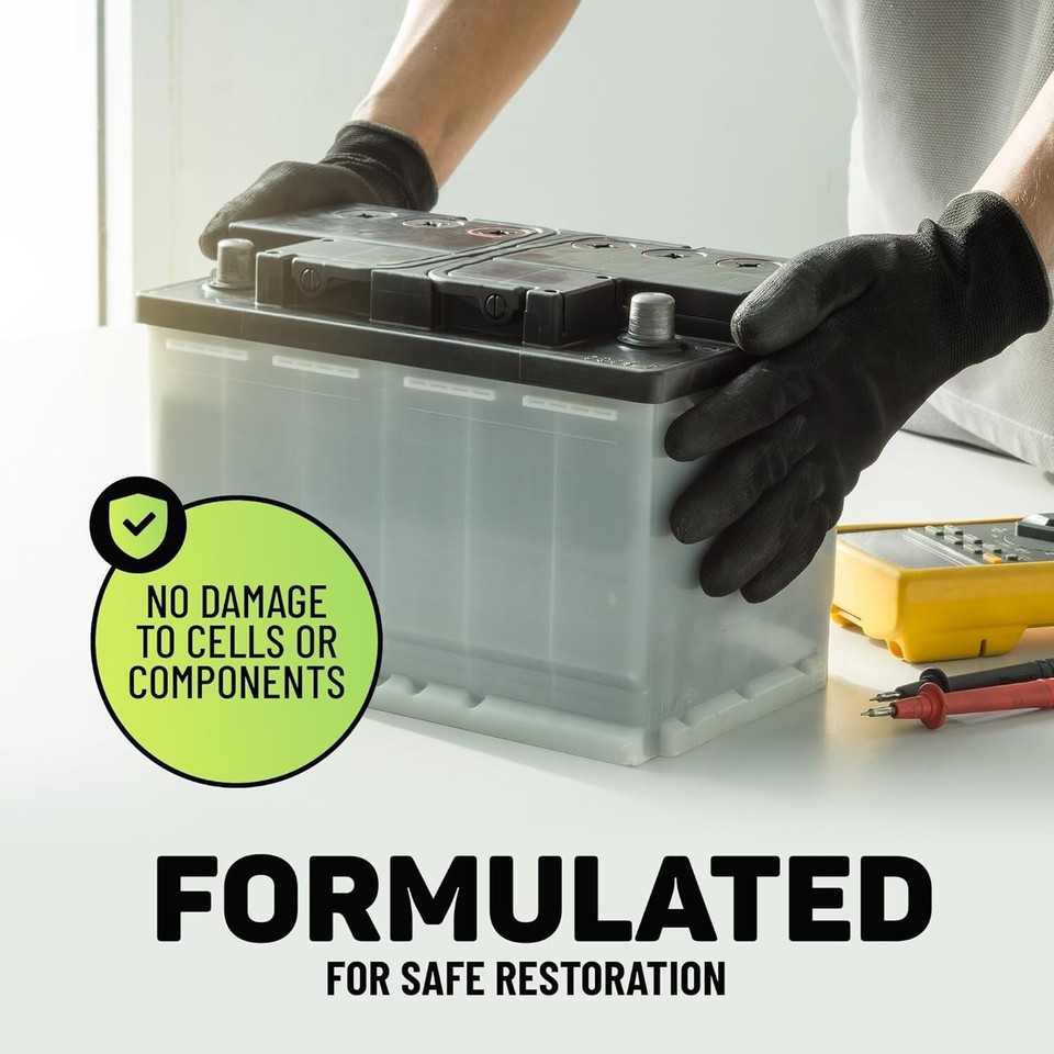 Battery Restore For Lead Acid Batteries - Made In USA - 64oz Formulated ...