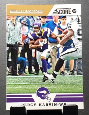 2012 Score #139 Percy Harvin VIKINGS GOLD ZONE football card🏈NM/MT | eBay