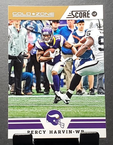 2012 Score #139 Percy Harvin VIKINGS GOLD ZONE football card🏈NM/MT | eBay