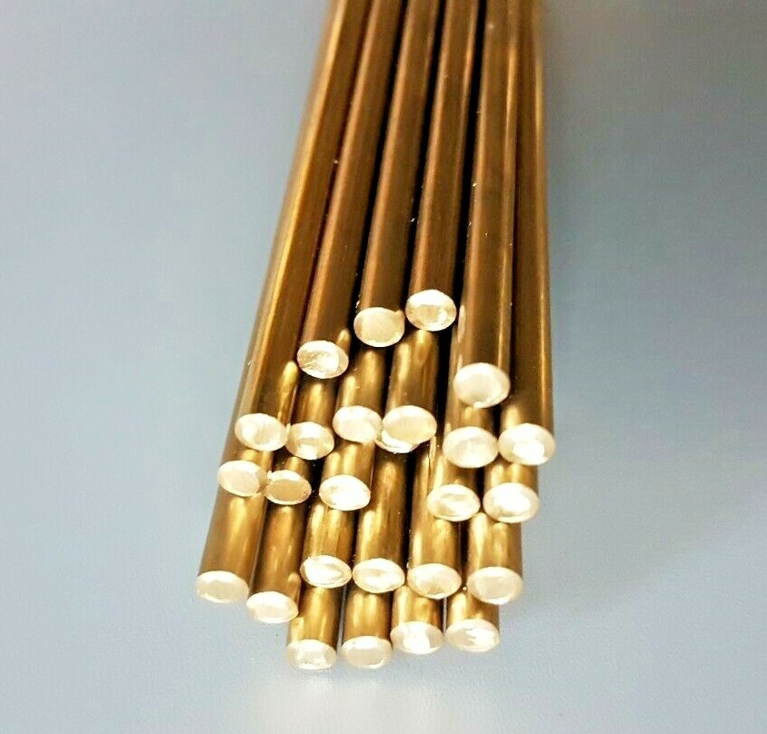 4mm Brass rod Bar Round Stock Metal 50 100 150 200 300 or 600mm Long ...