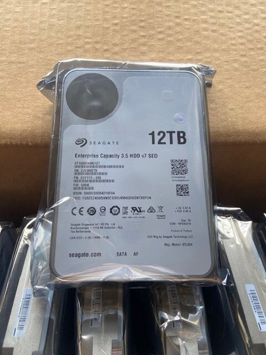 12TB Seagate ST12000NM0127 3.5" Enterprise ,SATA III - 6GB/s,7200rpm ...