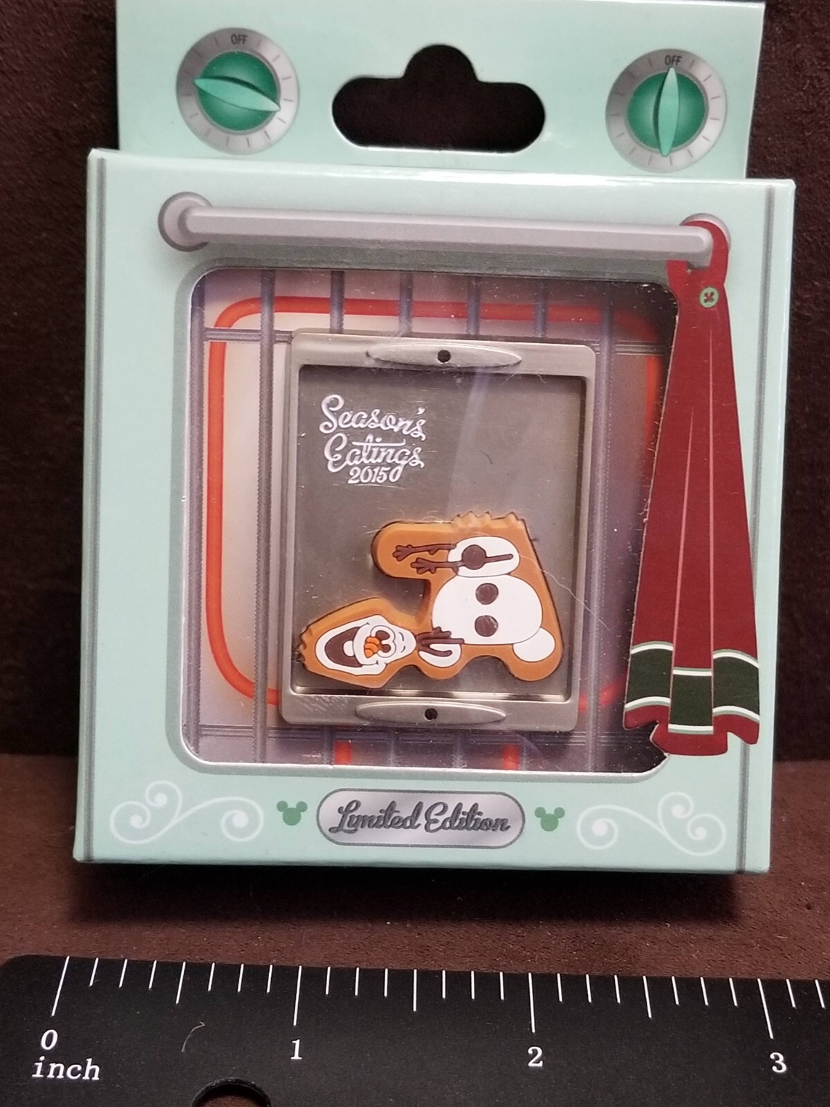 Disney Pin FROZEN Gingerbread OLAF Snowman Christmas Cookie Ltd Ed NEW ...