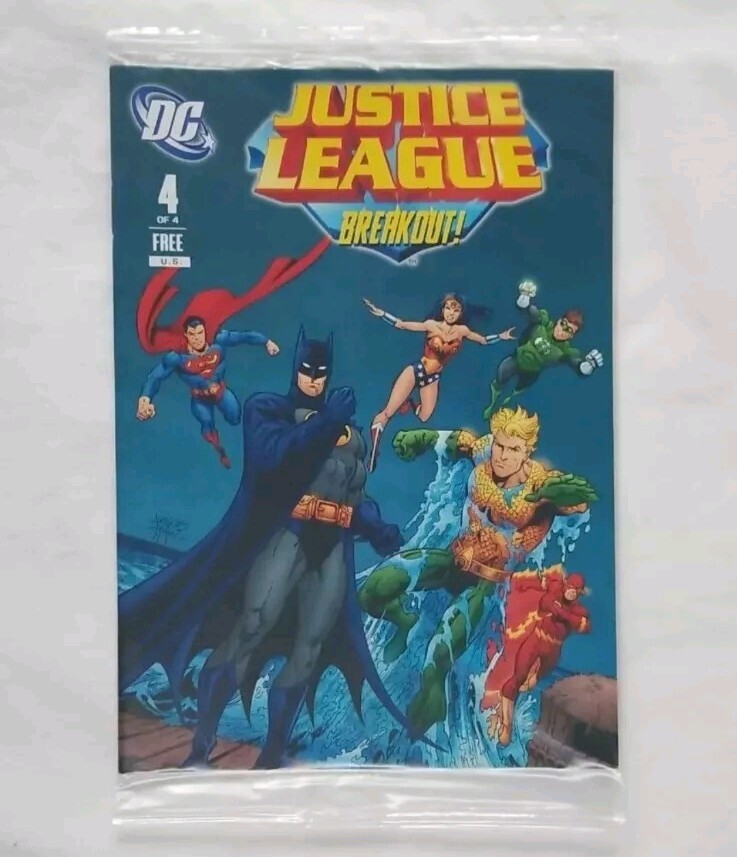 Justice League of America DC Comic Books 2011 General Mills Cereal Mini ...