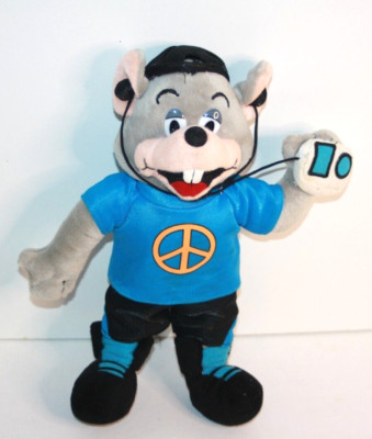 Chucky E Cheese CHARLES 12" Peace Sign Shirt Plush Doll Rock 2010 Plush ...