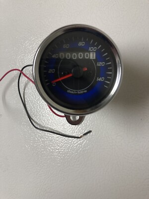 Motorcycle Modified Retro Modified Small Meter 12V Meter Odometer | eBay