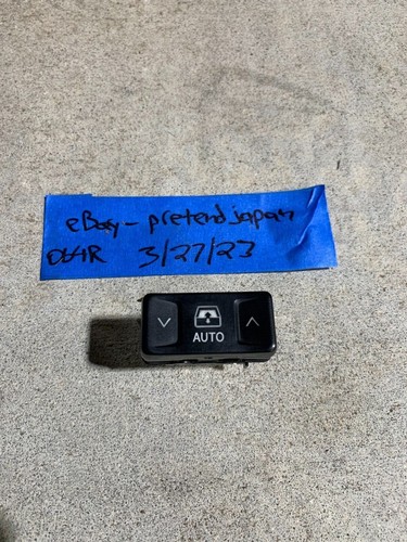 03-09 Toyota 4Runner Rear Back Window UP DOWN Control Switch Button ...