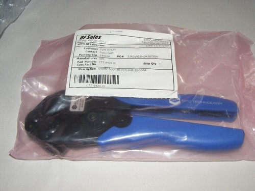 SPC Hand Crimp Tool CTT-8424-01 HI-D D-SUB 22-30GA | eBay