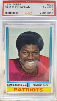 1974 PSA 6 Sam Cunningham | eBay