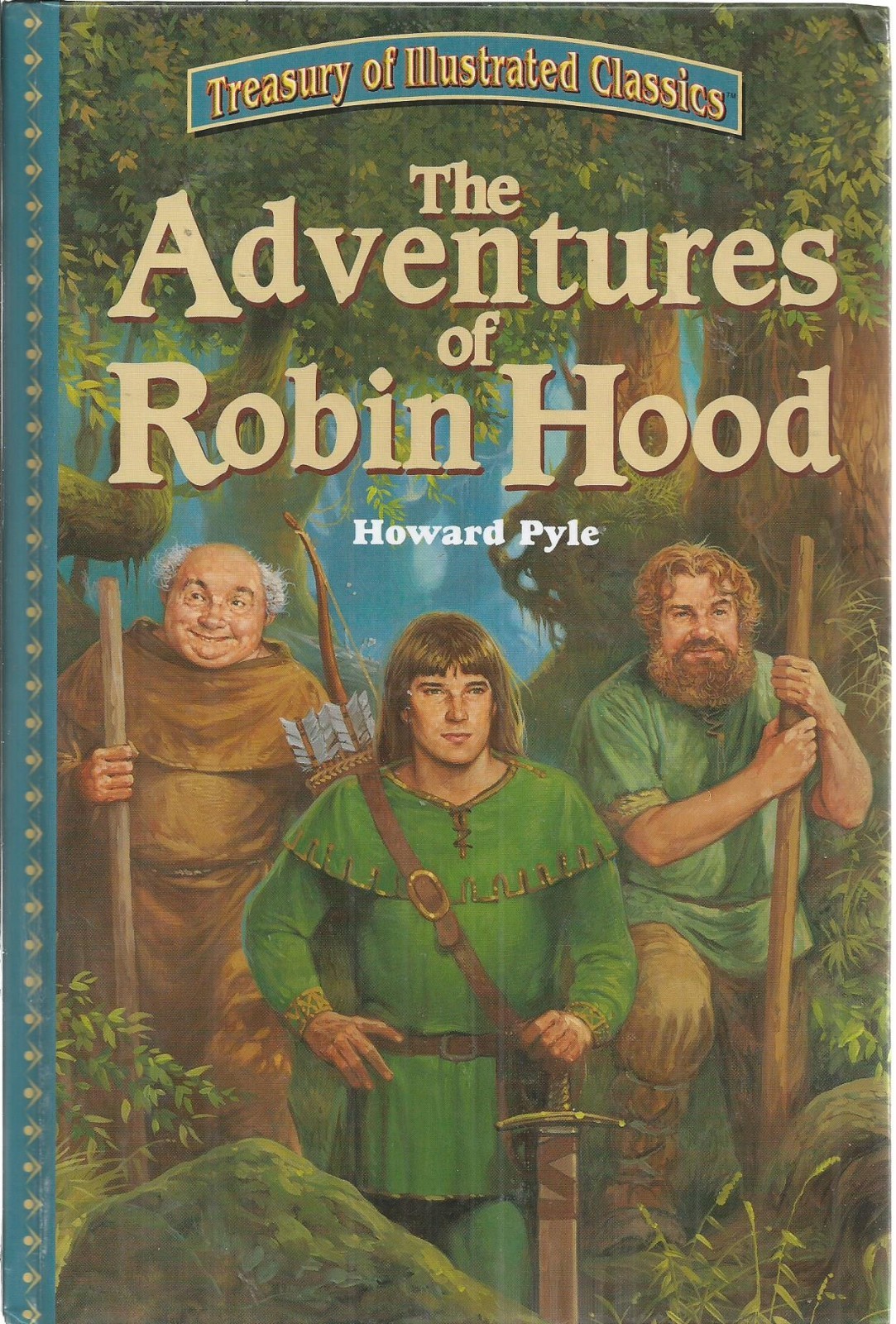 Treasury of Illustrated Classics The Adventures of Robin Hood Hardcover ...
