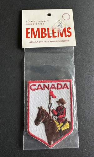Royal Canadian Mounted Police Souvenir Patch - free shipping! | eBay