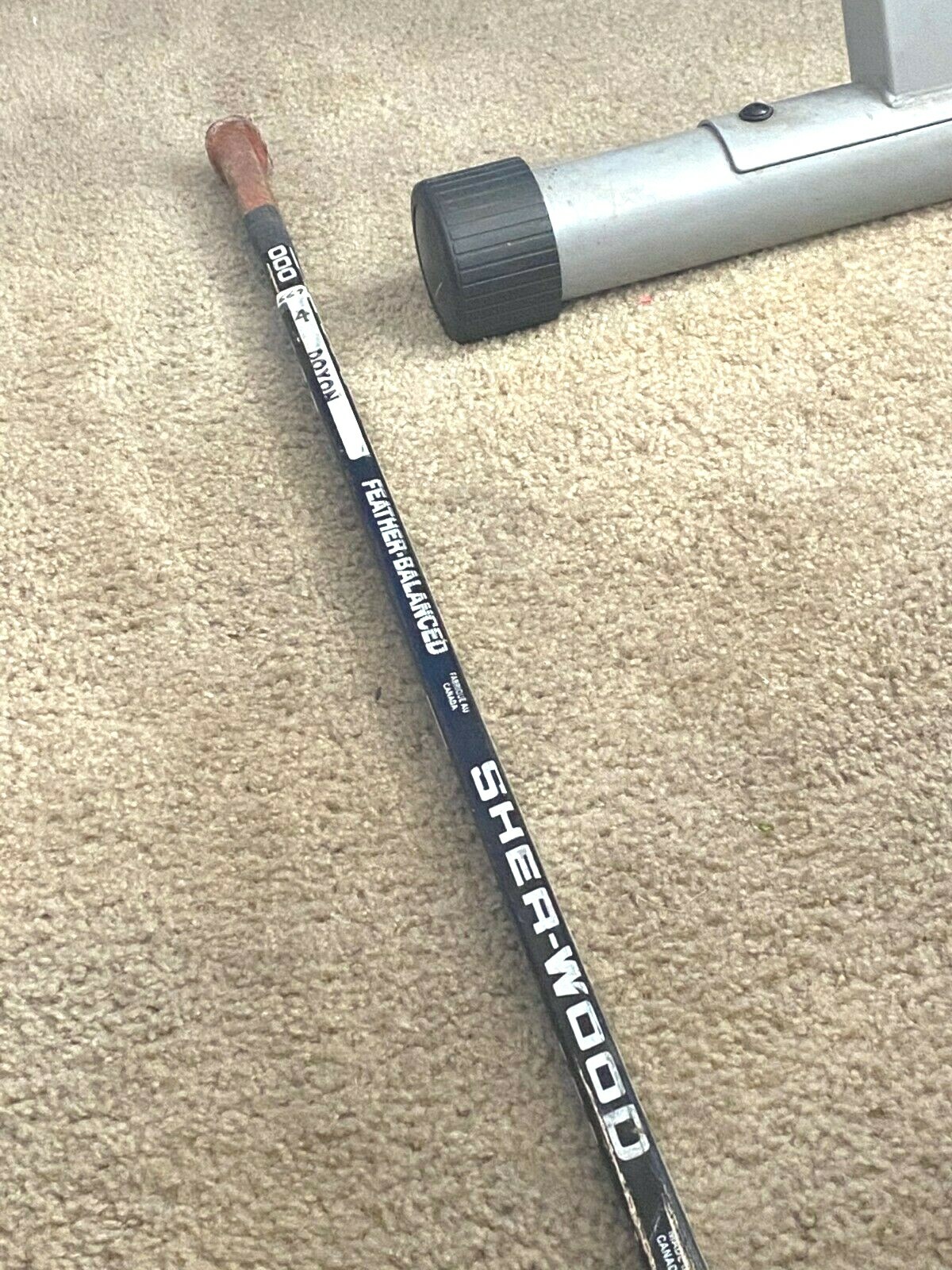 Mario Doyon San Francisco Spiders (IHL) Signed Sherwood PMP Game Used ...