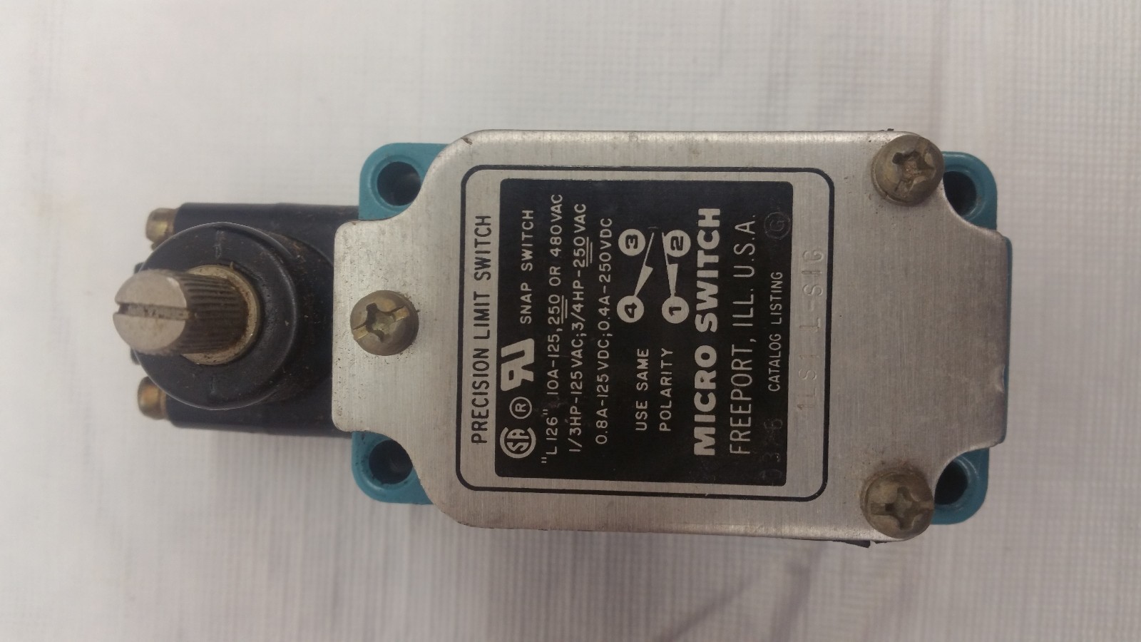 Precision Limit Switch 1LS1 Snap Switch Micro Switch | eBay