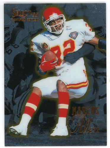 football 1995 Select Certified Edition Marcus Allen #29 HOF | eBay