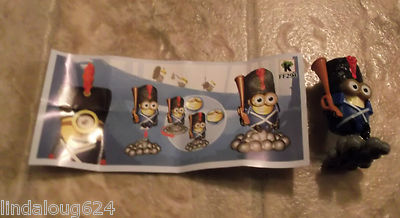 Kinder Surprise Minion 2015 Limited Edition Canada Toy Soldier FF294 ...