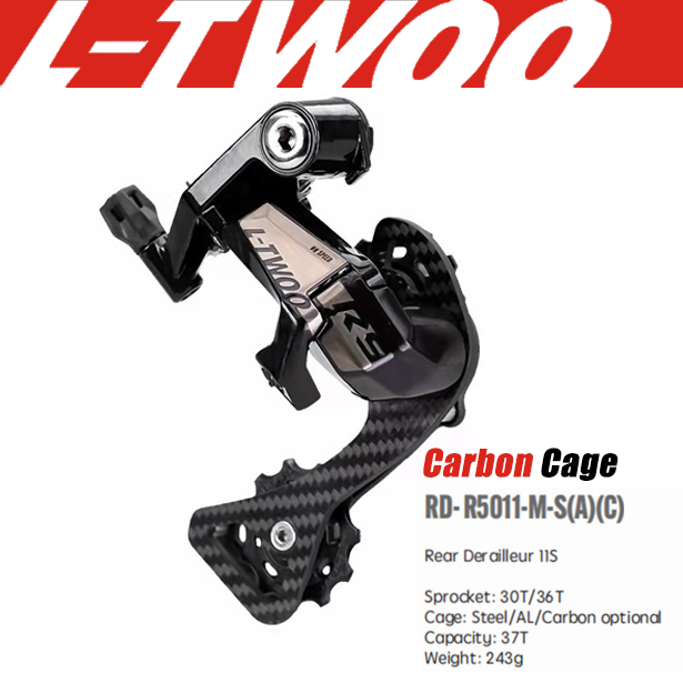 LTWOO R9 2x11 Speed Carbon Shifters & Front/Rear Derailleurs Groupsets ...