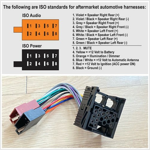 Car Radio ISO Adapter Switch Cable x1 For BMW E30 E36 E46 E34 E39 E32 E38 E31 X5 | eBay