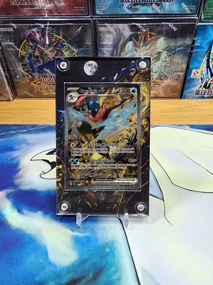 x2 Pokemon Greninja EX Kingdra SIR Promo 131 132 SV Shrouded Fable ...