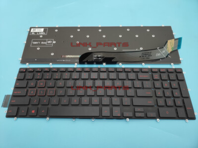 NEW English Keyboard For DELL Inspiron Gaming 15-7000 5765 5767 5565 ...