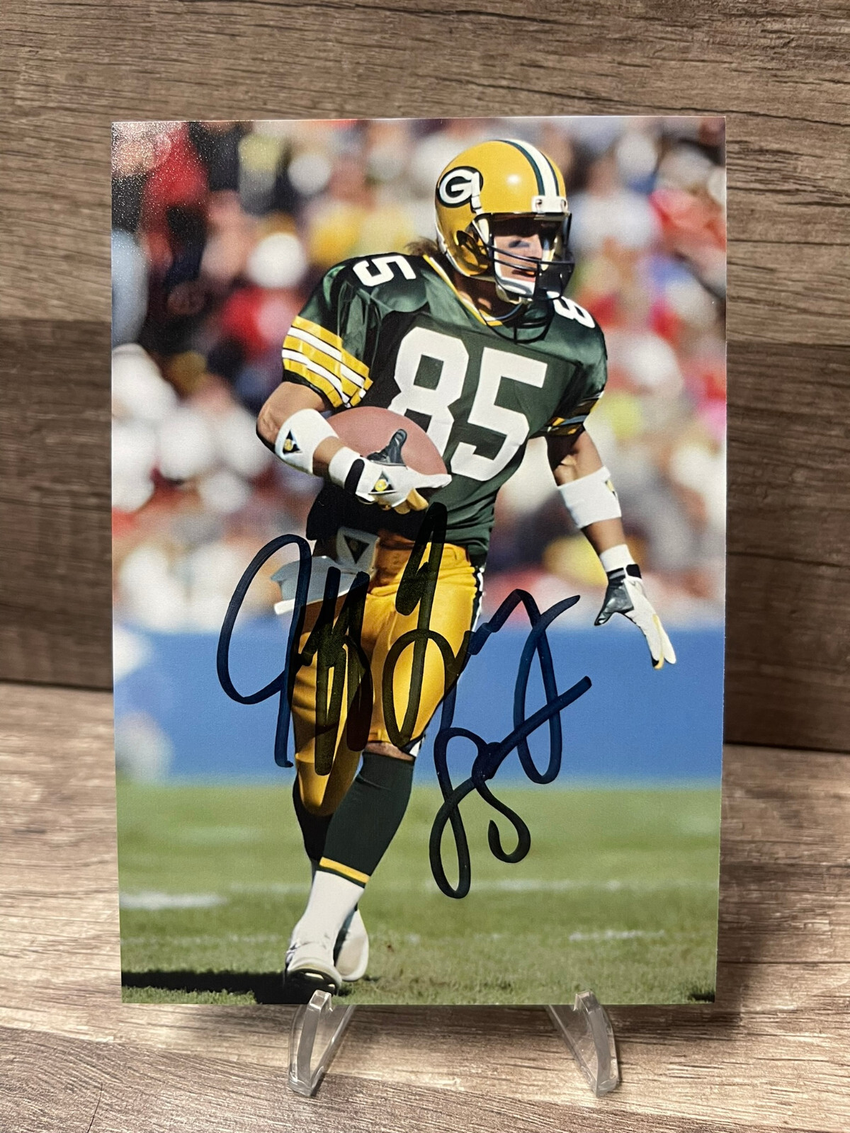 Jeff Query Green Bay Packers Hand Signed 4x6 Photo TC46-5188 | eBay