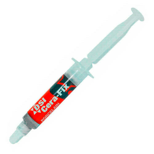 DSI Cera-Fix Dental Porcelain Gel Ceramic Metal Repair Kit Etch ...