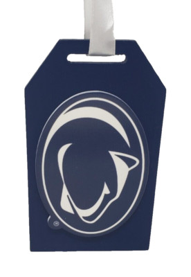 Penn State Nittany Lions Team Logo Gift Tag Wood Ornament 5" Team ...