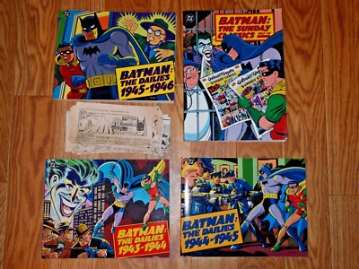 BATMAN the DAILIES 1943 - 1946 comic books The Sunday Classics plus ...