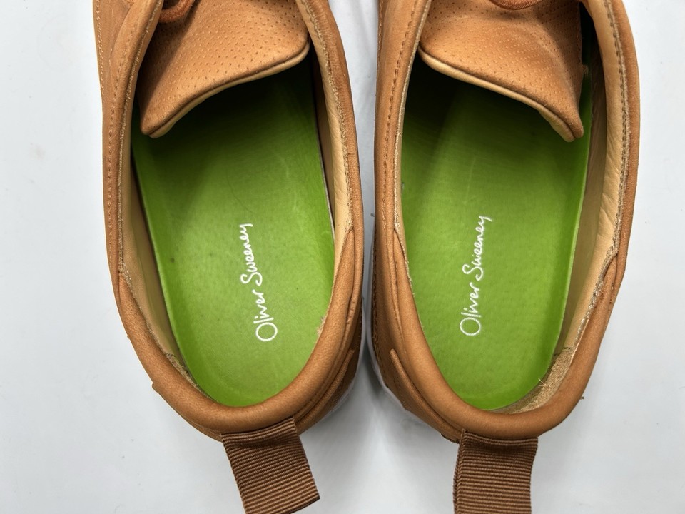 Oliver Sweeney Croft Tan Suede Casual Shoes Size 9. Excellent Condition ...