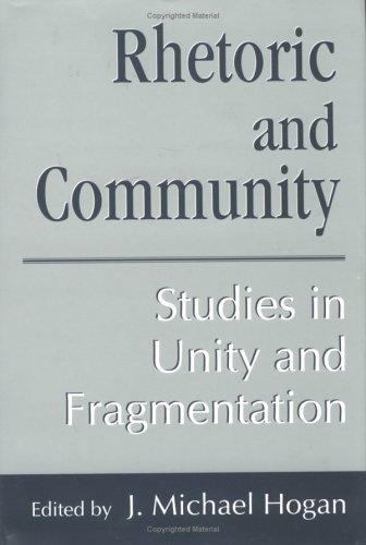 Studies in Rhetoric/Communication: Rhetoric and Community : Studies in ...