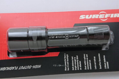 SUREFIRE 6P original flashlight military issue old logo sealed unused ...