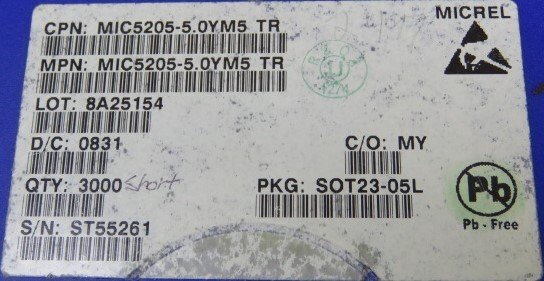 MICREL MIC5205-5.0YM5 TR Qty of 100 per Lot IC REG LINEAR 5V 150MA SOT23-5 | eBay