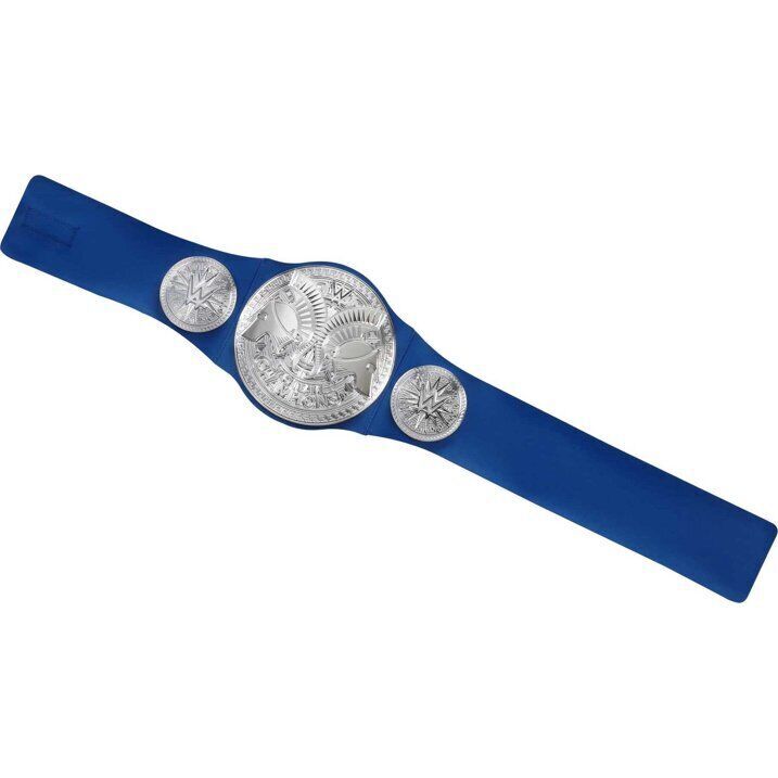 WWE Tag Team Championship Belt Blue Smackdown Mattel Toy Uso Judgement ...