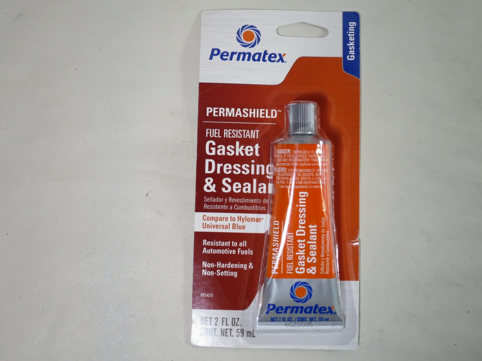 Permatex 85420 Permashield Fuel Resistant Gasket Dressing & Sealant 2oz ...