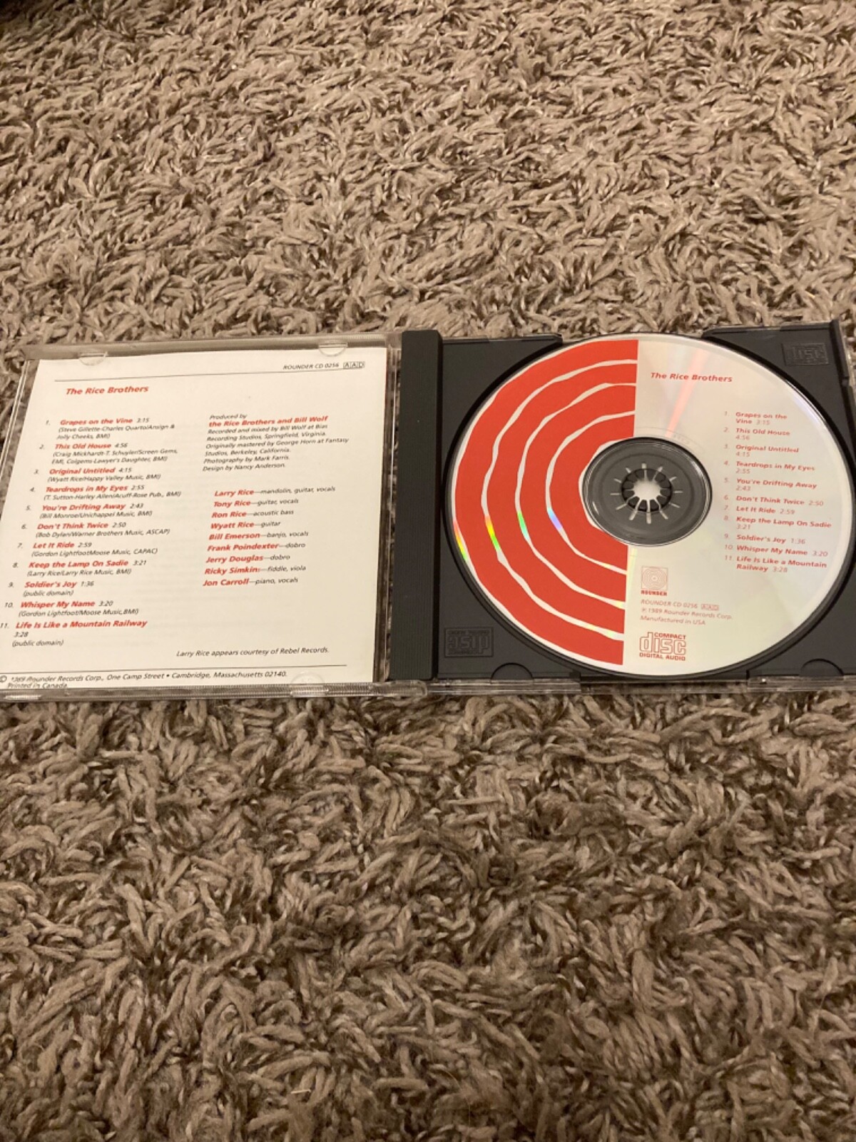 The Rice Brothers by Rice Brothers (CD, Dec-1989, Rounder Select) for ...