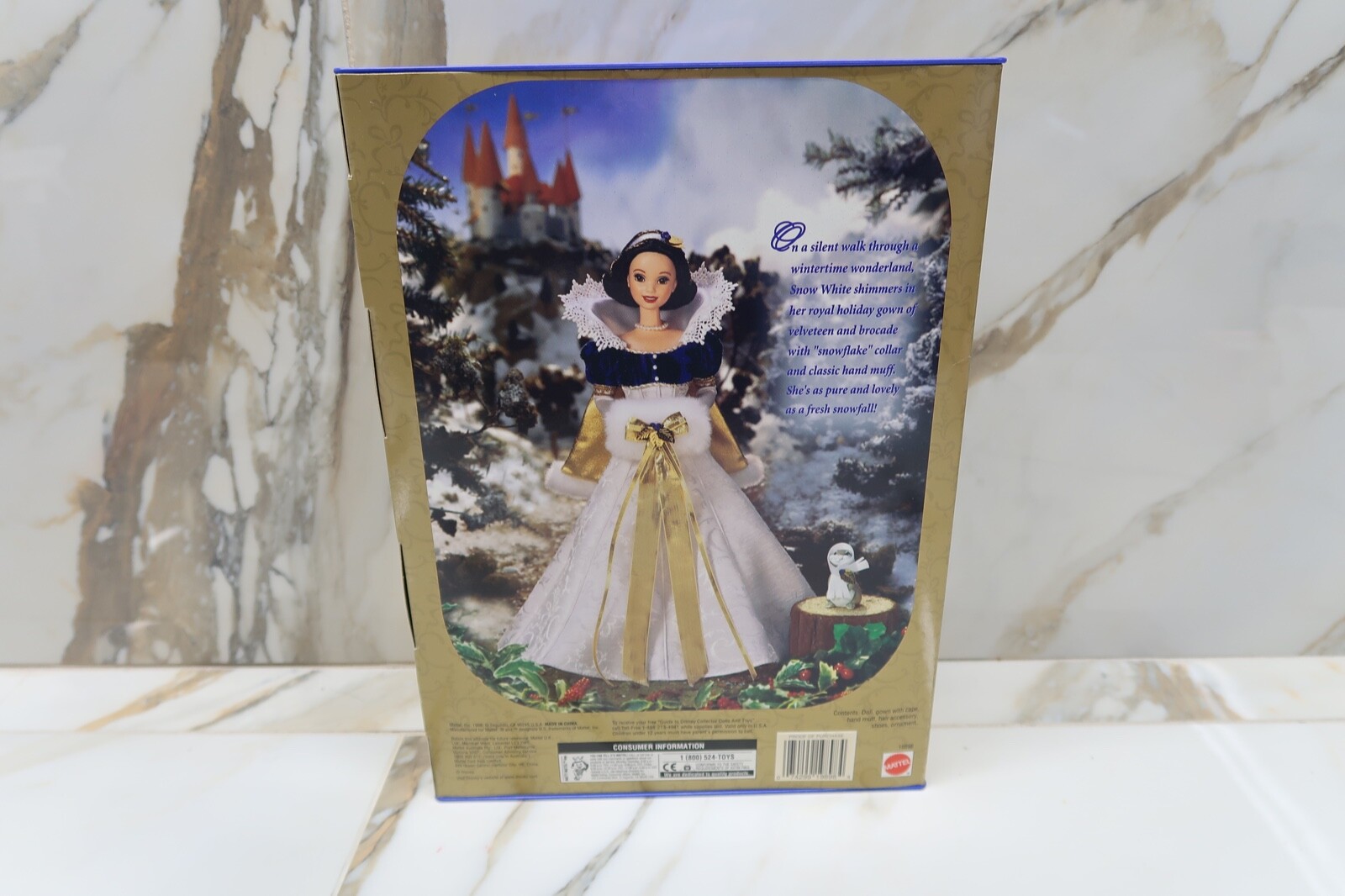 Vintage 1998 Barbie Holiday Princess Disney Snow White Mattel #19898 ...