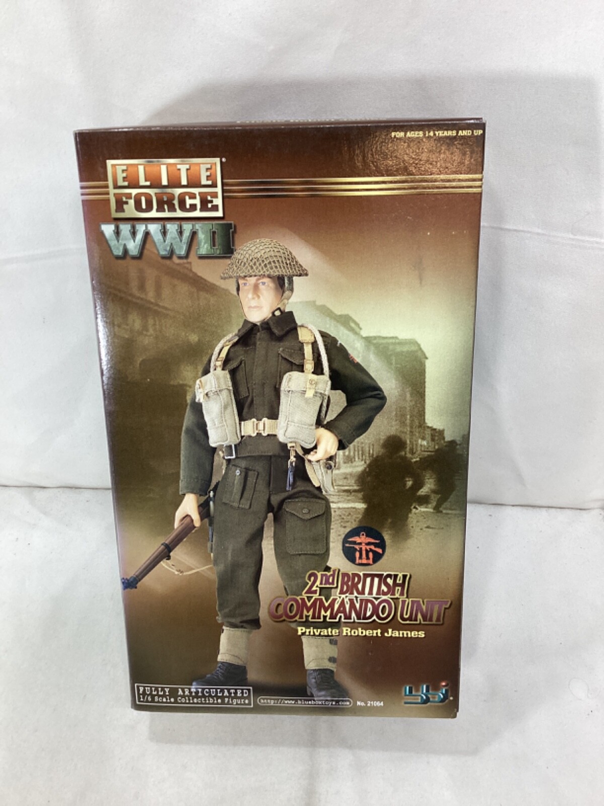 Elite Force WWII 2nd British Commando Unit Robert James Doll Figure ...