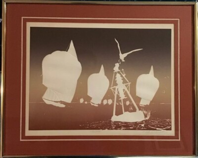 “REGATTA” Serigraph Seascape Of Sailboats by Roy Williams SIGNED! 16x20 ...