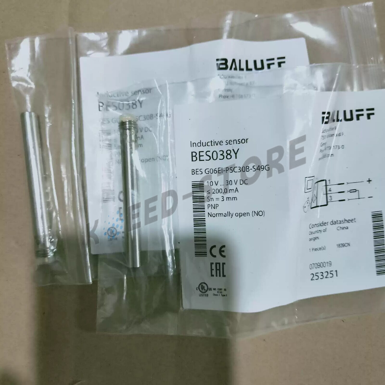1PCS New BALLUFF BES038Y BES G06EI-PSC30B-S49G | eBay