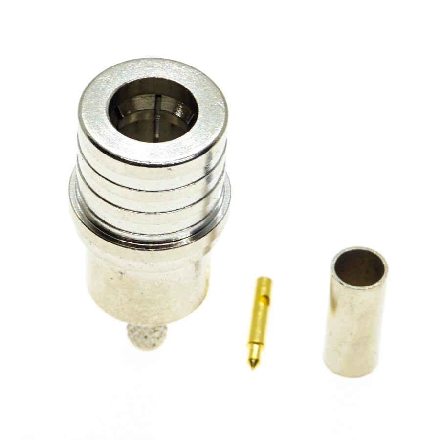 QMA Male Plug Crimp for RG174 RG179 RG316 RG188 LMR100 Cable Lot RF ...
