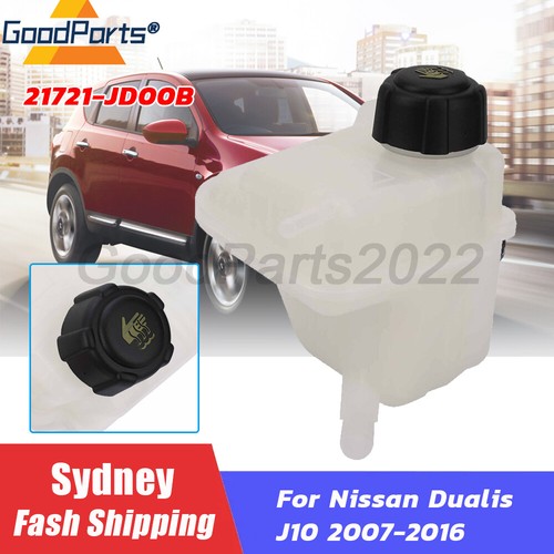 For Nissan Dualis J10 2007-16 Coolant Expansion Overflow Bottle Tank ...