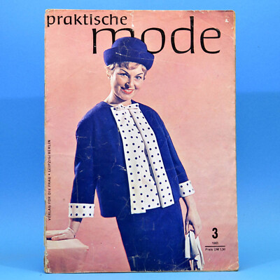 Pramo Praktische Mode 3 1963 o. Schnittmuster Mode Verlag für die Frau ...