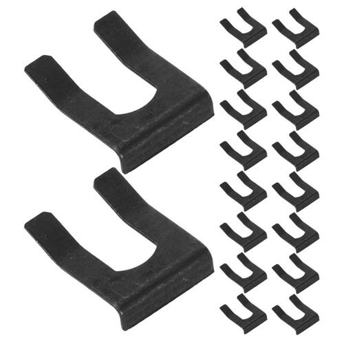 20 Pcs U-shaped Clamp Brake Line Clips Cable Retaining Car Hose ...