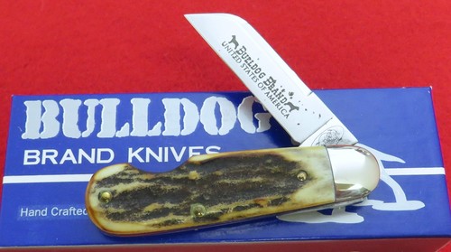Great Eastern STAG Easy Open Knife 2010 Bulldog Brand USA Great 2 Carry ...